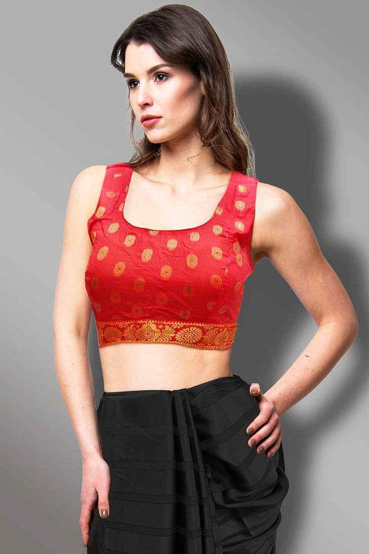 Shop the Hottest Gajri Colour Blouse Online Now